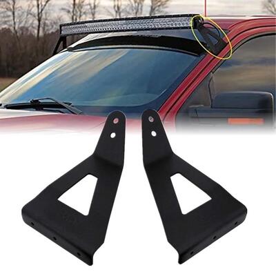 适用福特F-1502004-2020款车顶安装52英寸弧形LED灯条支架