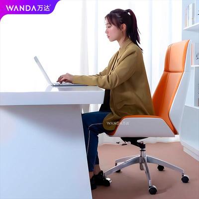 办公会议椅老板椅办公座椅办公椅舒适久坐休闲椅子高档牛皮电脑椅