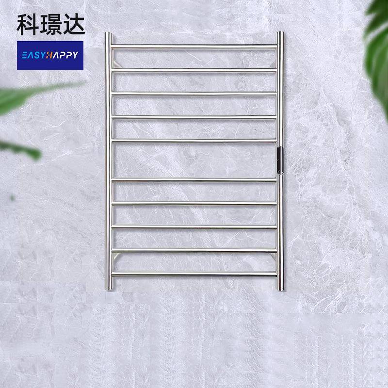 不锈钢电热毛巾架浴室定时恒温烘干浴巾架智能电加热毛巾架
