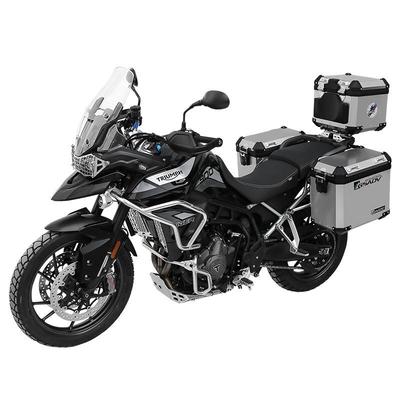 GSADV适用凯旋Tiger900Tiger850三箱边箱尾箱铝合金护杠底板改装