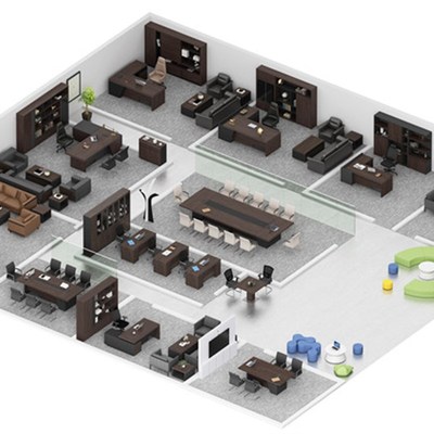 欧漫硬朗会议桌简约长方形洽谈桌条形长桌10米大型延伸加厚木稳重