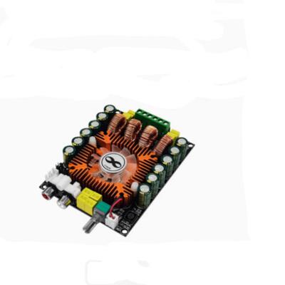 2.0HIFI立体声160W*2支持BTL220WTDA7498E大功率数字功放板