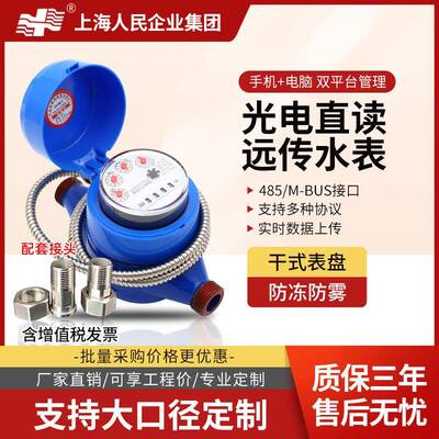 智能实时远传RS485/MBUS接口MODBUS协议物联网大口径光电直读水表