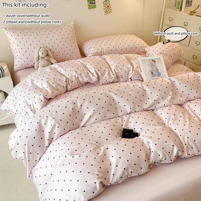 Polka Dot Pattern Bedding Set 3 Counts set Including