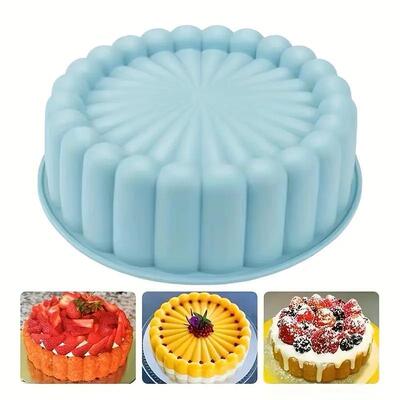 Silicone Cake Mold 1 Count Round High Temperature Resistant