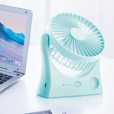 人杰usb充电手持风扇 大容量新款桌面小台扇 学生宿舍办公户外扇