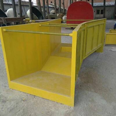 玻璃钢标准型巴歇尔槽规格2号型号:JBRY-2#库号：M10654