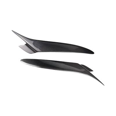 适用于马自达MazdaRX8真碳纤维前睑大灯灯眉贴汽车外饰改装配件