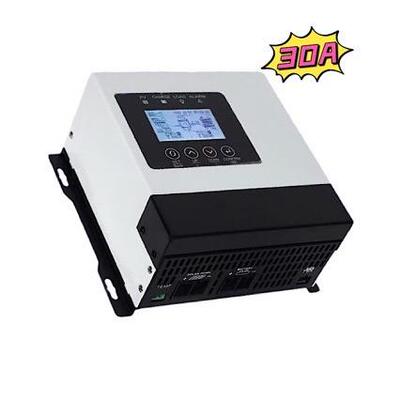 TN智能MPPT太阳能控制器12v-96v自动识别30A60A120A