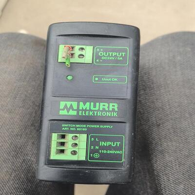 议价穆尔MURR开关电源85163  ，实物图片，成色可维修
