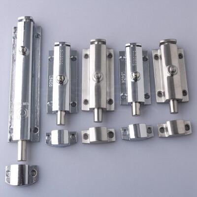 Weiman Ls404 406 506不锈钢门窗插销工业设备机柜弹簧插销按钮门