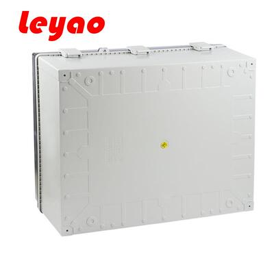 监控电源检修箱 塑料配电箱 PVC防水箱LY-PHV-504015 500*400*150