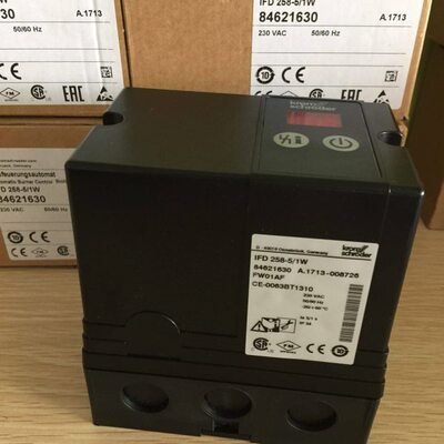 自动烧嘴控制器IFD 258-10/1Q 110V，原装全新正品