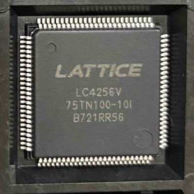 LC4256V-75TN100-10I  QFP100封装 可编程逻辑芯片