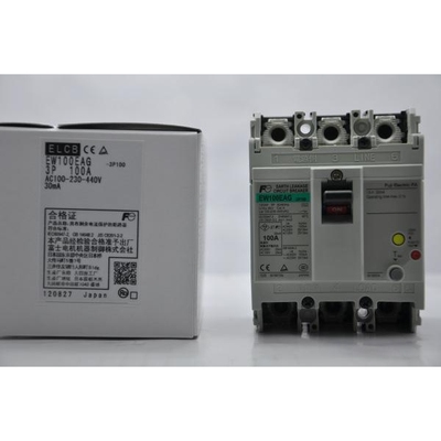 原装断路器EW100EAG 3P  75A 100A   50A 30MA 100MA 漏电断路器