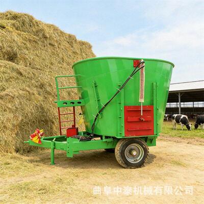 牵引立式1立方揉搓2搅IPD拌机青储TM草搅饲草机切碎混合均匀R拌草