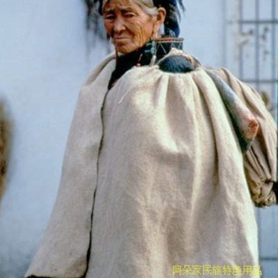 大凉山彝族传统羊毛披毡披风昭觉布拖羊毛纯手工披毡民族特色用品