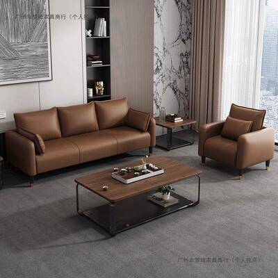 ZCE猫客爪皮沙发厅小户型简约现服代公室寓轻奢卧出租房双人三人