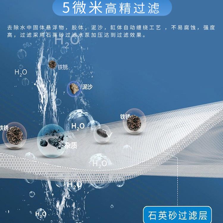 游泳池沙缸过滤器鱼池浴池原水处理过滤设备循环系统过滤沙缸