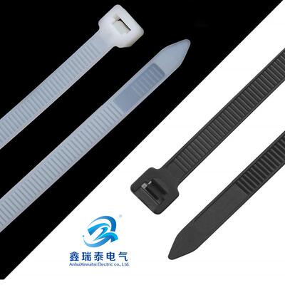 厂家供0应黑色白尼龙扎带10色*100塑料扎带自XRT-1000式束锁线带