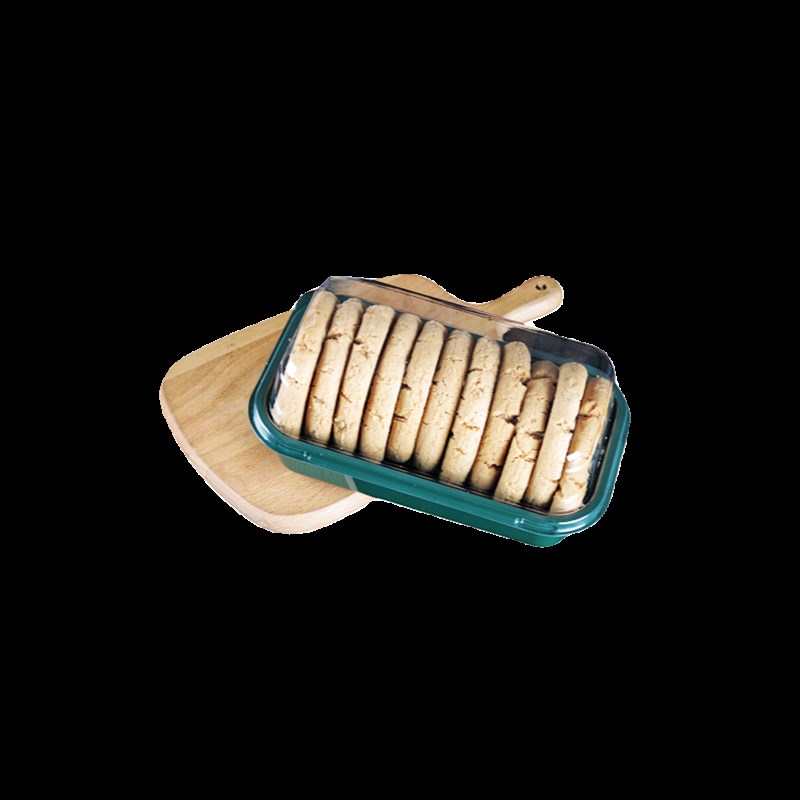 中式糕点打包盒蛋透明烘焙包装吸塑盒 桃酥麻薯老料饼 糕卷塑婆盒
