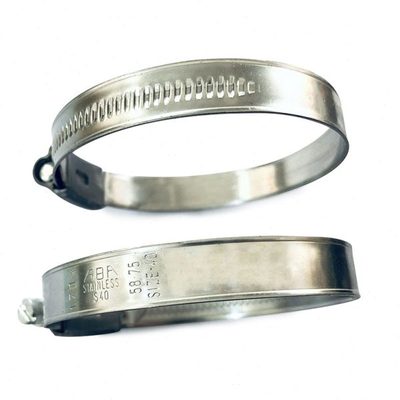 ABA喉箍不锈钢卡箍喉扎碳钢固定卡子水管夹煤气管卡扣(50个/包)