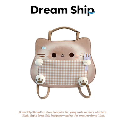 可爱猫咪烤面包潮流百搭学生礼物