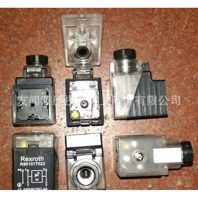 厂家供应R901017022带灯插头 进口柱塞泵配件
