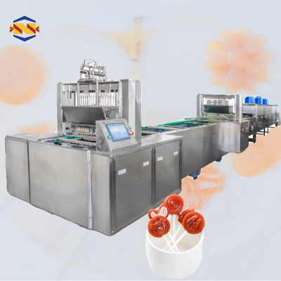 SE-7162E-100梨膏棒糖浇注生产线带真空薄膜熬糖机组糖果机