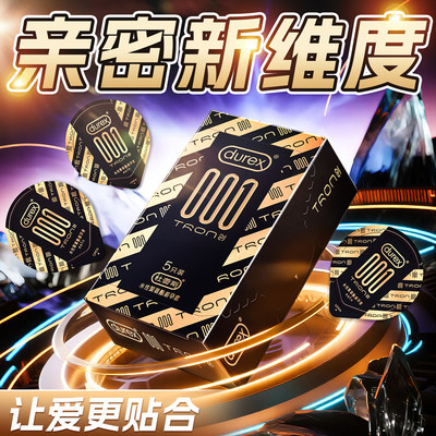 【001系列】杜蕾斯超薄避孕套正品安全套男女专用无感TRON裸入