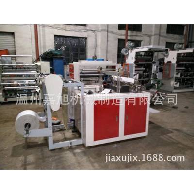 印刷设备厂家专业设计制造厂家供应双通道热封热切制袋机DFR-900