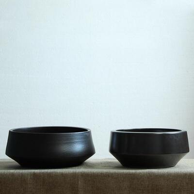 工粗XYV陶台花瓶日式器花陶手瓷禅意古典餐桌摆件家居茶复古花插