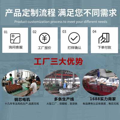 恒运BWEX不锈钢边墙防爆轴流风机静音大功率工业厂房通风排风机