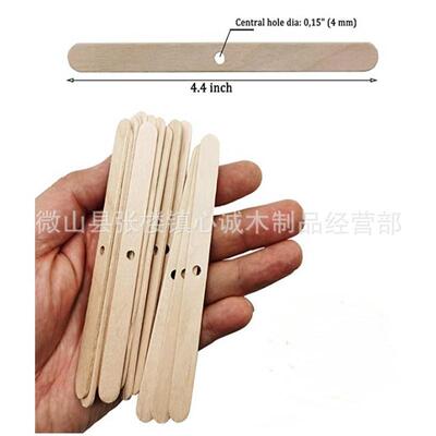 厂家生产木质烛芯固定器4单孔diy蜡制烛作工具雪m糕棒冰0129m棒棍