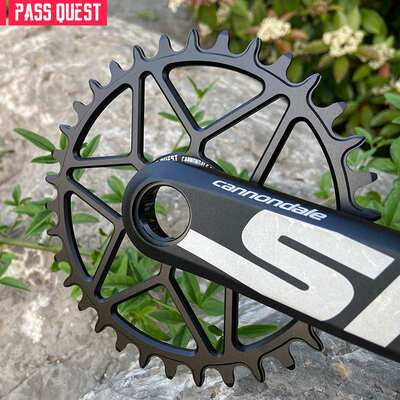 PASS QUEST 单盘直装 正负齿牙盘 适合 cannondale SL SISL fsa