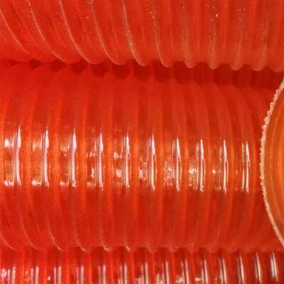 厂家直供耐用pvc吸水排水橡胶加厚螺纹牛筋管绿色下水软管水管