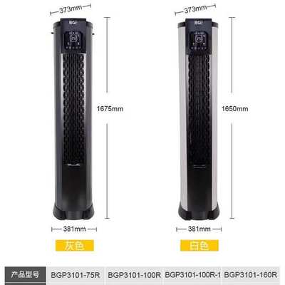 宝工家用取暖器大功率暖风机工业电暖风热风机电加热BGP3101-160R