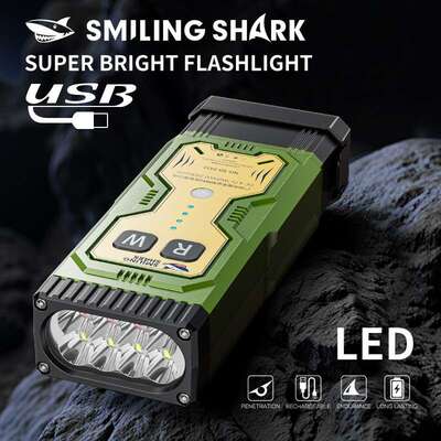 Outdoor lighting charging multi-function work light flashlig