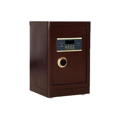 半钢保险柜家用办公重型密防加纹重老式码保ZMT险箱指火密码保管
