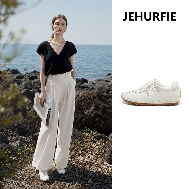 JEHURFIE纪华菲轻运动风高尔夫休闲鞋