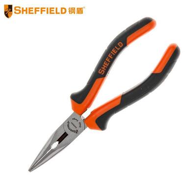 钢盾S045004双色柄尖嘴钳尖嘴钳004，005钢盾0046尖嘴钳