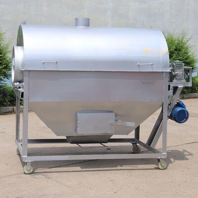 100炒斤瓜子花生炒货机干辣翻炒机芝麻熟机电椒FSS加热炒货滚机筒