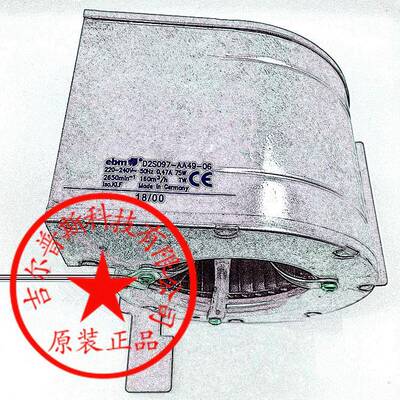 原装进口风机D2S097-AA49-06220-240V75W鼓风机