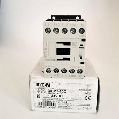 伊顿直流接触器DILM7-10CDILM7-10CDC24V现货