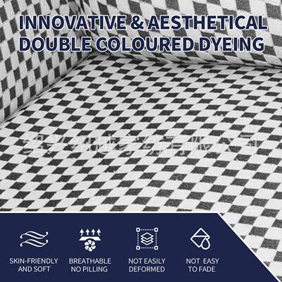 工亚马逊跨境双沙拼色织提PTQ花布艺全沙包发套四季发垫套极厂简