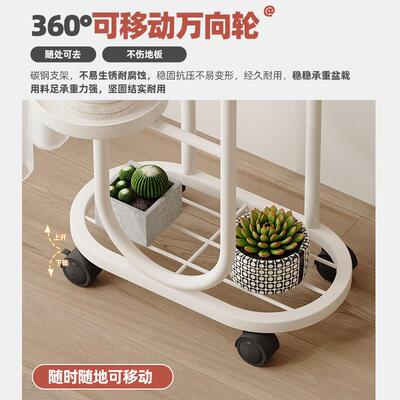 可移2025新款高置端花动架子客落地式A30113植物物架多层多肉厅花