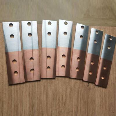 东莞铜铝过排渡结储能铜包铝排铜铝过铝渡板左右对接BEG构铜过渡