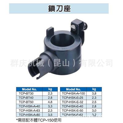 TCP 锁刀座 LEAVE 昱暐模组化夹治具