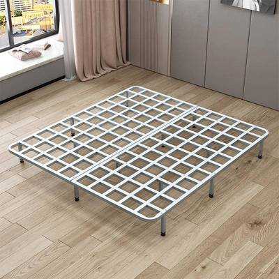镀锌管全钢管排骨架床架折叠双人床架1.8米榻榻米龙骨架