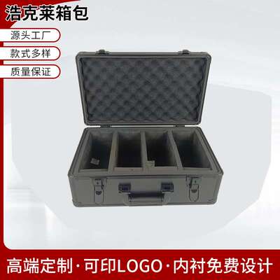 手提带锁透明展示卡片箱PSABGS收纳箱加厚可装30.60.90.120.64片